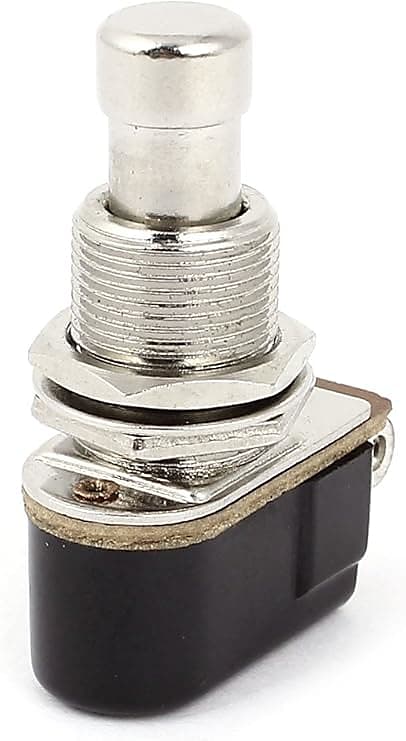 Guitar Foot Pedal Switch, 2 Pin SPST Momentary Soft Push | Reverb