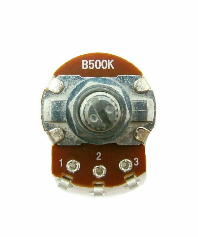 B500K ohm Guitar Pot 24mm Dia / 18mm Shaft - Tone Volume | Reverb UK