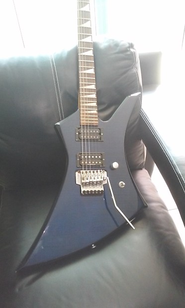 Jackson Kelly 2000 Transparent Blue | Reverb