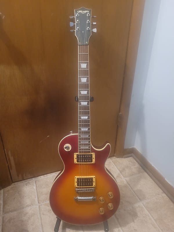 Vintage 1970's Memphis Les Paul, MIJ Japan, VG Cond. | Reverb