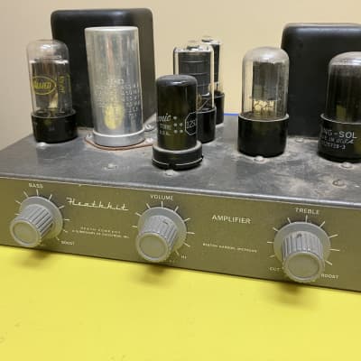 Heathkit A-7 Vintage Tube Amplifier | Reverb