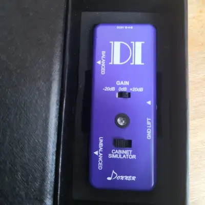 Donner Mini Di Box with cabinet simulation | Reverb