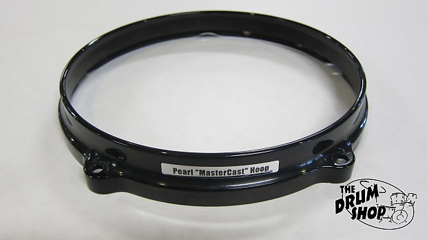 Pearl 8'' Black Master Cast Hoop | Reverb