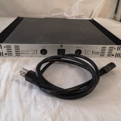 American Audio V-1500 Power Amplifier - Great Used Working American Audio V-1500 Power Amplifier - Great Used Working