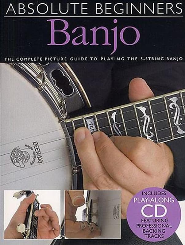 Absolute Beginners Banjo w/CD - Amsco Publications | Reverb