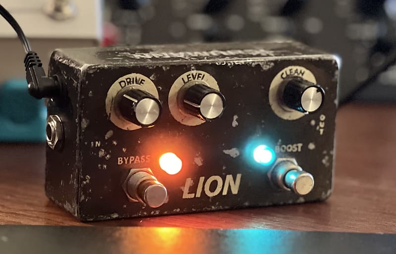 Schumann Lion Distortion Overdrive 2004 Serial #24 - RARE | Reverb