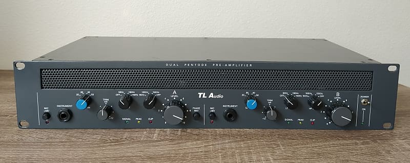 TL Audio PA-1 Dual Pentode Tube Stereo Microphone Preamp | Reverb