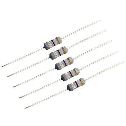 1 Watt Metal Oxide Power Resistor, 390 Ohm - Pkg. of 5 | Reverb