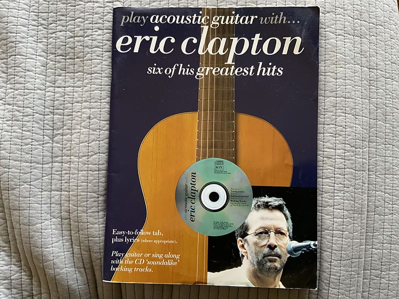 Wise Publications Play Acoustic Guitar with Eric Clapton | Reverb