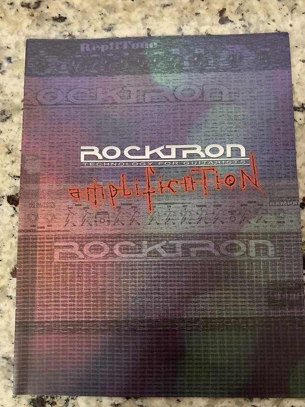 Rocktron Amp Catalog Replitone RT 80 122 RC | Reverb