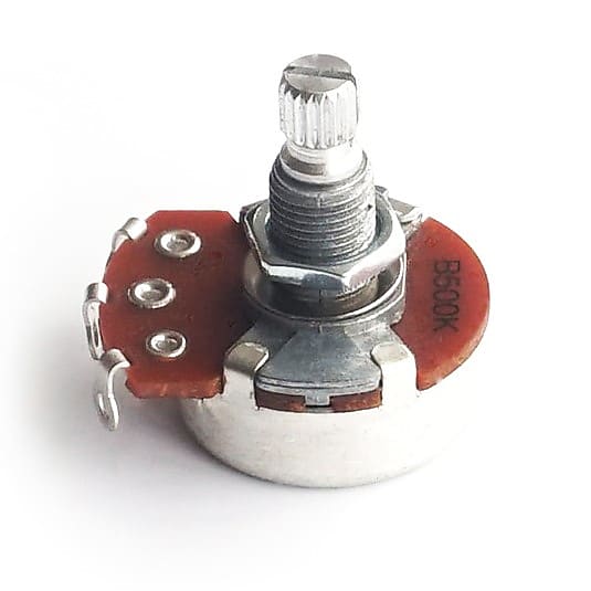 Alpha Guitar Pots – Mini Potentiometer - B500K | Reverb