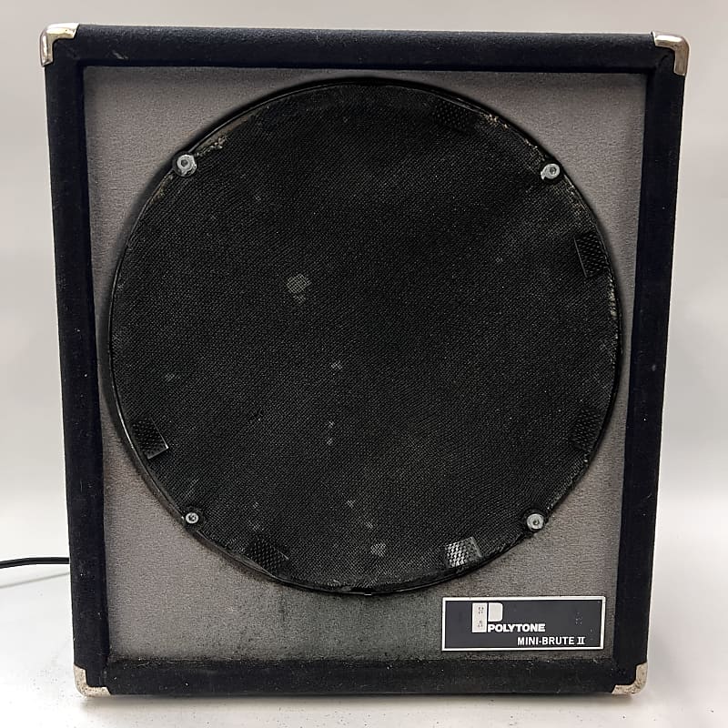 Polytone Mini Brute II Amplifier 1970s - NO POWER, BLOWS | Reverb