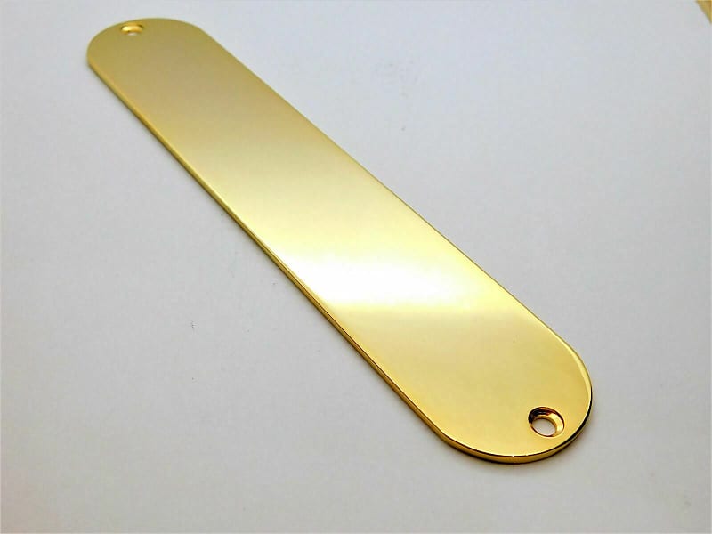 Fender Telecaster Control Plate Blank Gold | Reverb