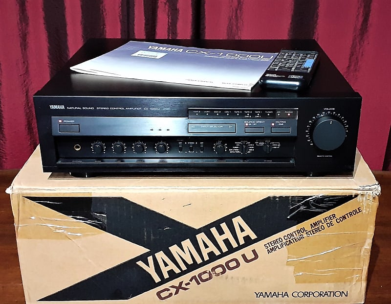 Yamaha CX-1000U Natural Sound Stereo Digital Pre-Amplifier | Reverb