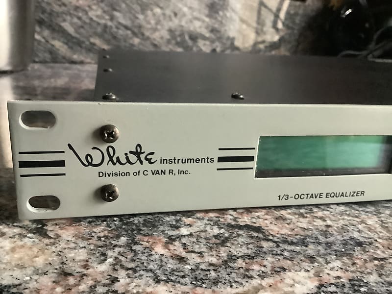 White Instruments 4700 Programmable 1/3 Octave Equalizer EQ | Reverb