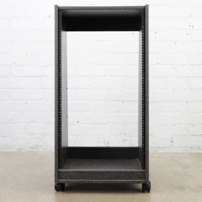 KK Audio 20U 20-Space Slanted Rolling Studio Rack Case w/ | Reverb