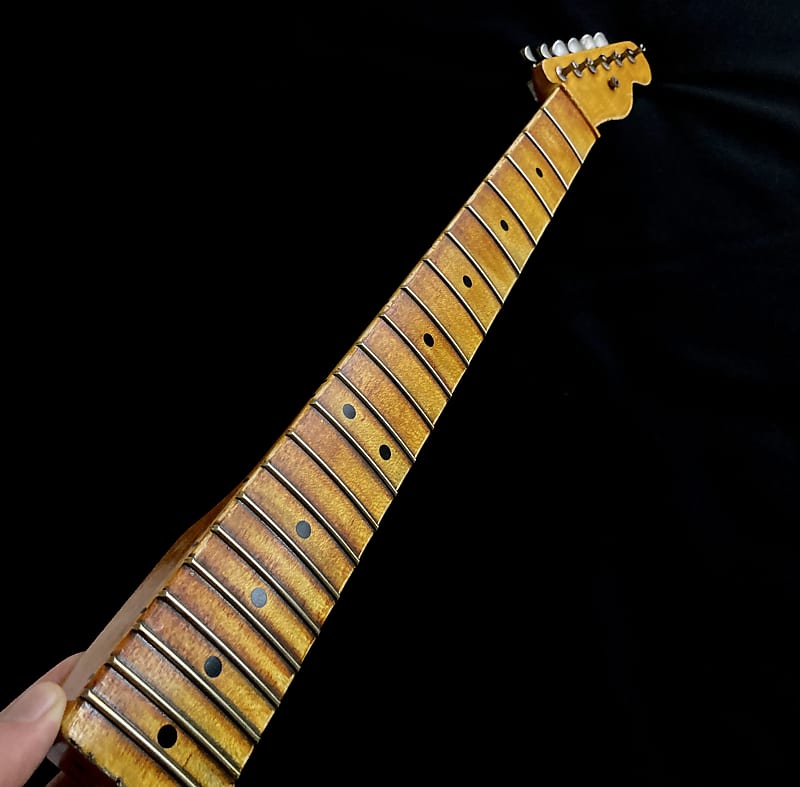 Musikraft D-LUX Guitar UK 50's style Blackguard Broadcaster | Reverb