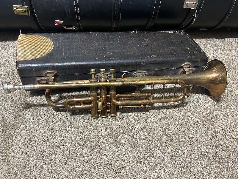1950s (?) Concertone Trumpet (Pea Shooter Style) | Reverb