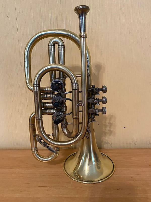 Soviet Trumpet Cornet USSR Musical Wind Instrument Horn | Reverb