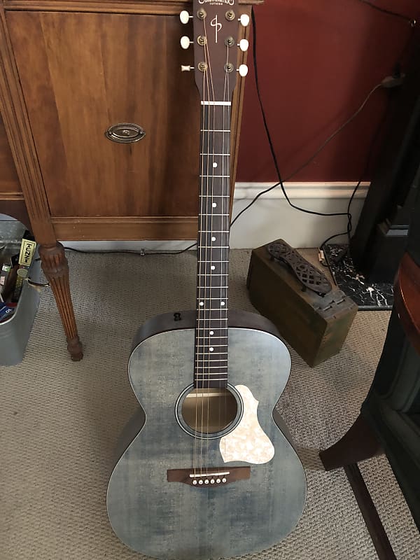 Simon & Patrick Songsmith Concert Hall Faded Denim Acoustic | Reverb