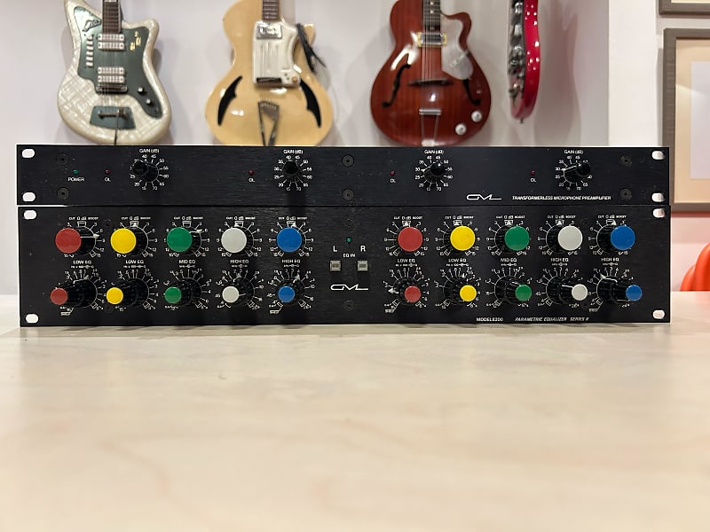 GML 8200 EQ + GML 8304 four channel preamp + PSU | Reverb