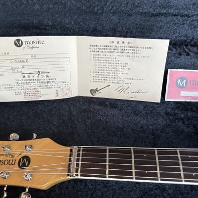 Mosrite Mark 1 - Super Custom 65 Vintage Reissue 2000 - Pearl | Reverb