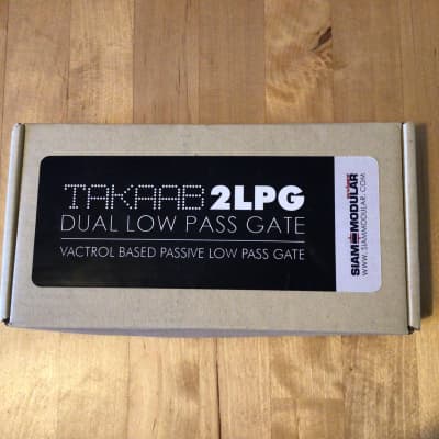 Siam Modular Takaab dual passive Low Pass Gate Black | Reverb