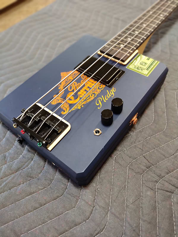 30" scale cigar box bass 2022 - Natural | Reverb