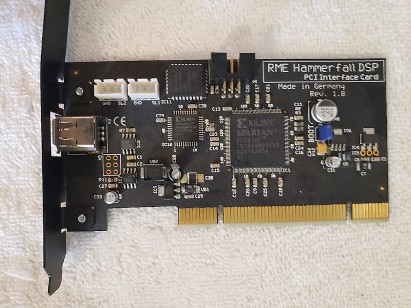 RME Hammerfall HDSP PCI V1.8 Card Interface | Reverb