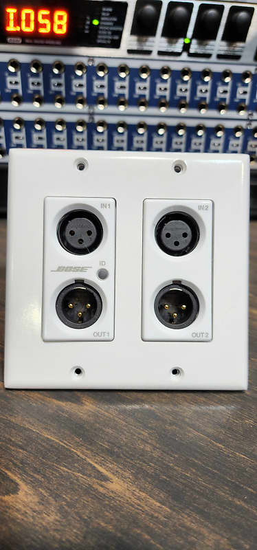 Bose ControlSpace WP22B-D 2-in 2-out Dante Wall Interface | Reverb