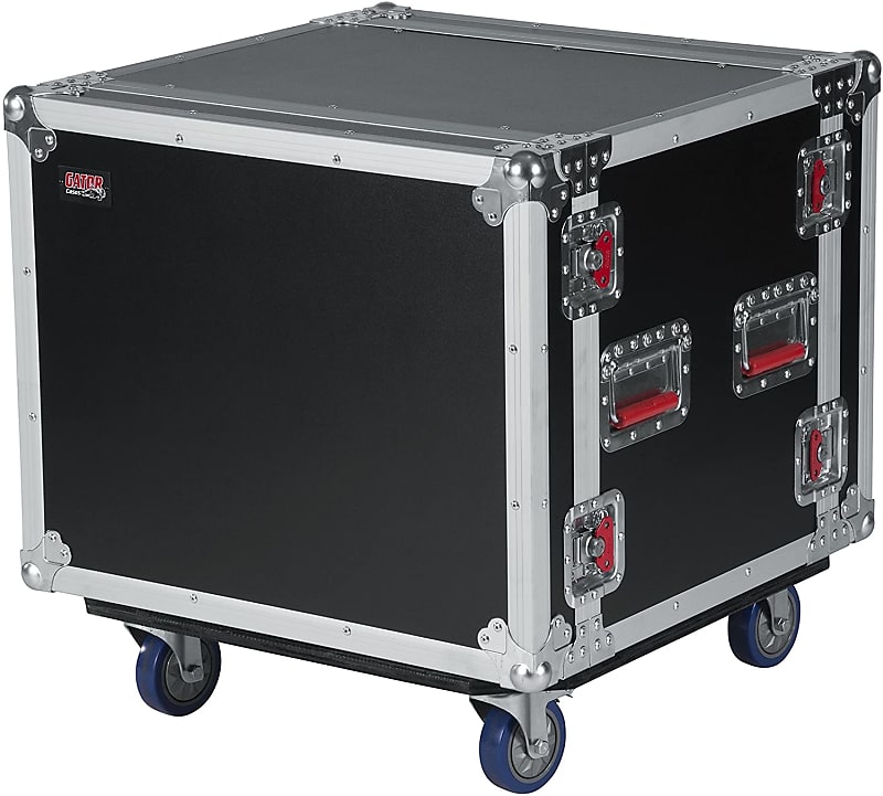 Gator 8U Shock Audio Road Rack Case with Casters (G-TOUR SHK8 | Reverb