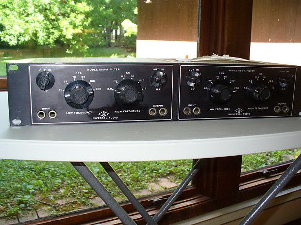 Universal Audio UA-550A Filter Set | Reverb