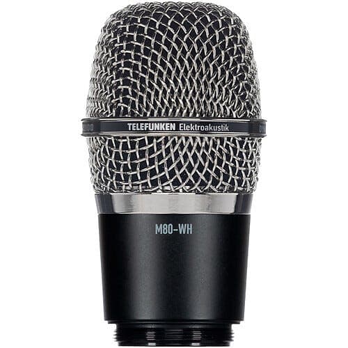 Telefunken M80-WH Dynamic Microphone Capsule (Chrome) | Reverb