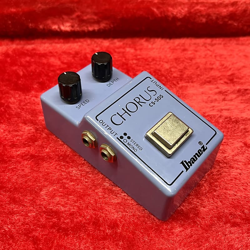 Ibanez CS-505 stereo analog chorus c 1980 Pukeberry purple | Reverb