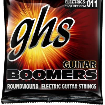 USED NOS GHS Boomers - Electric Guitar String Set -GB9 1/2 - | Reverb