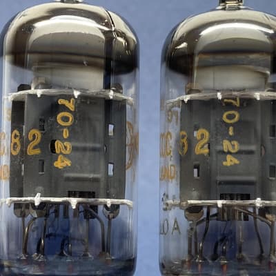 Amperex 12AU7 ECC82 • 1970 • 100% MATCHED & BALANCED Gm & mA | Reverb