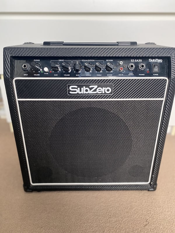 Subzero SZ-SA30 2021 Carbon Fibre Combo Amp | Reverb UK