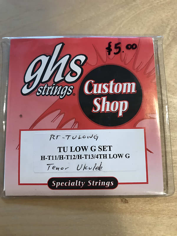 GHS Custom shop tenor ukulele strings | Reverb
