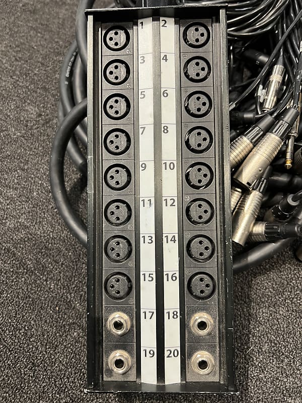 50’ ProCo Stagemaster 16 x 4 Box Snake | Reverb