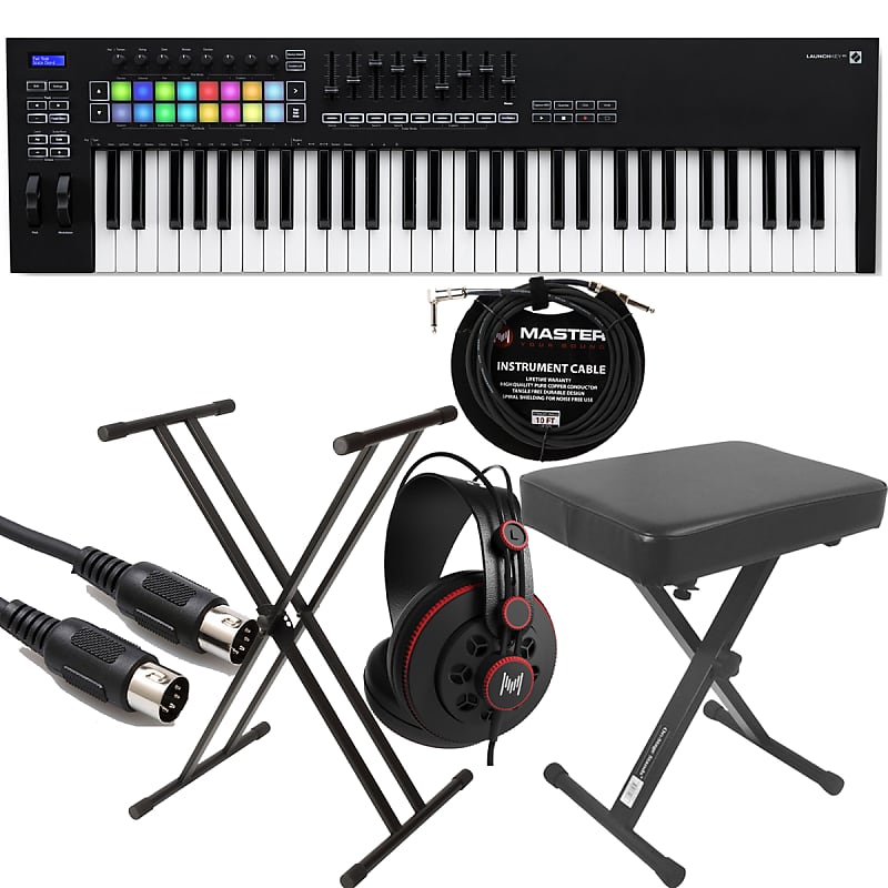 Novation Launchkey 61 Mk3 61-Key MIDI Keyboard Controller w/ | Reverb