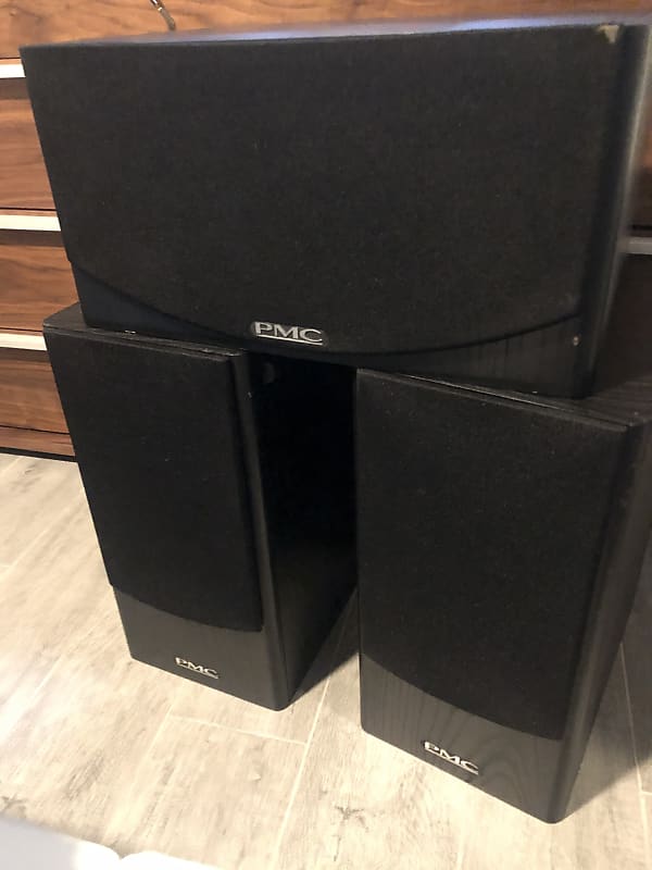 PMC TB2 Speakers with center speaker , Black wood grain | Reverb