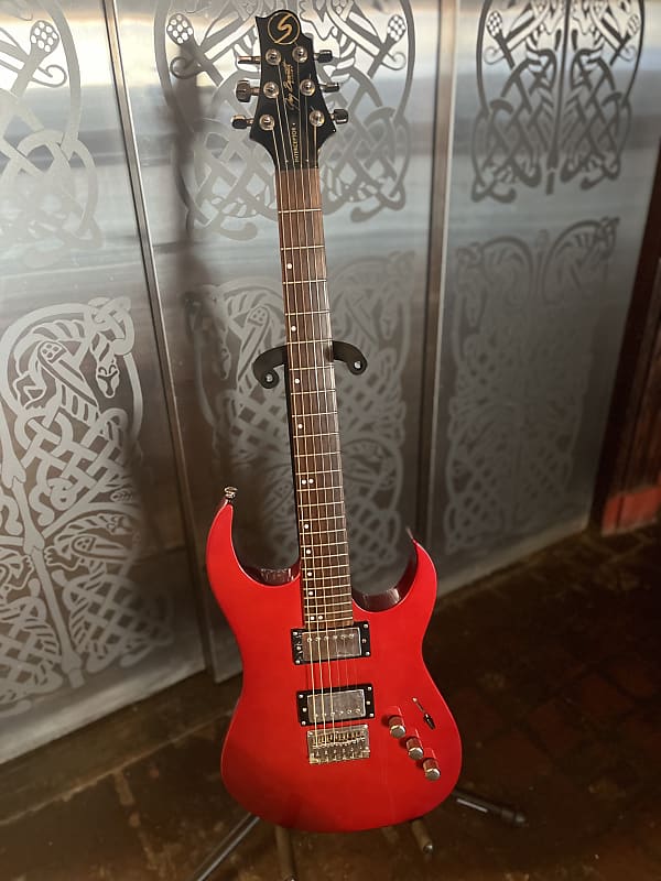 Samick Interceptor 2000s - Crimson Red | Reverb