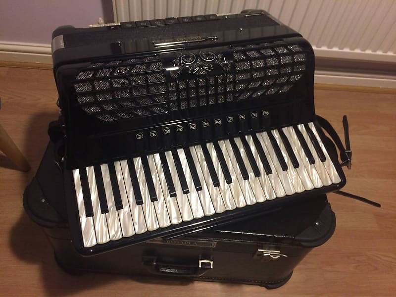 Accordion Bugari Armando Double Cassotto 120 bass | Reverb Canada