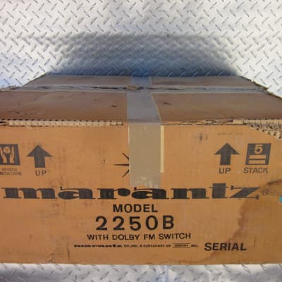 MARANTZ 2250B Receiver - Original 80s Packaging Box Set | Reverb