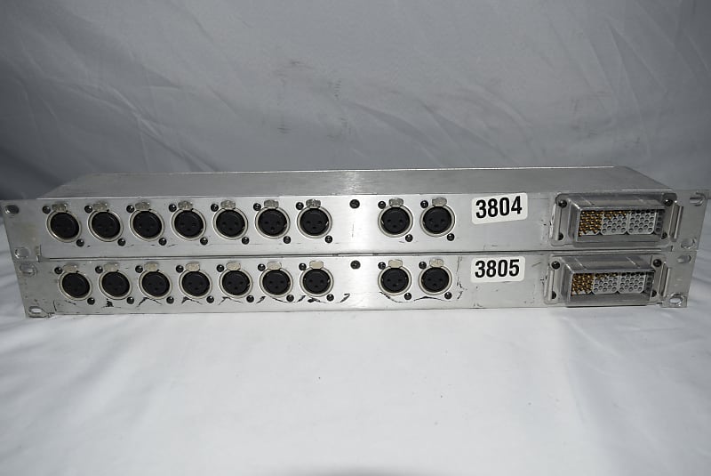 25 Pin to 9XLR XLR Rack Panel #3804 #3805 (One) | Reverb