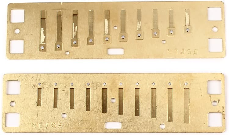 Lee Oskar Major Diatonic Harmonica Reed Plates - Key of A | Reverb