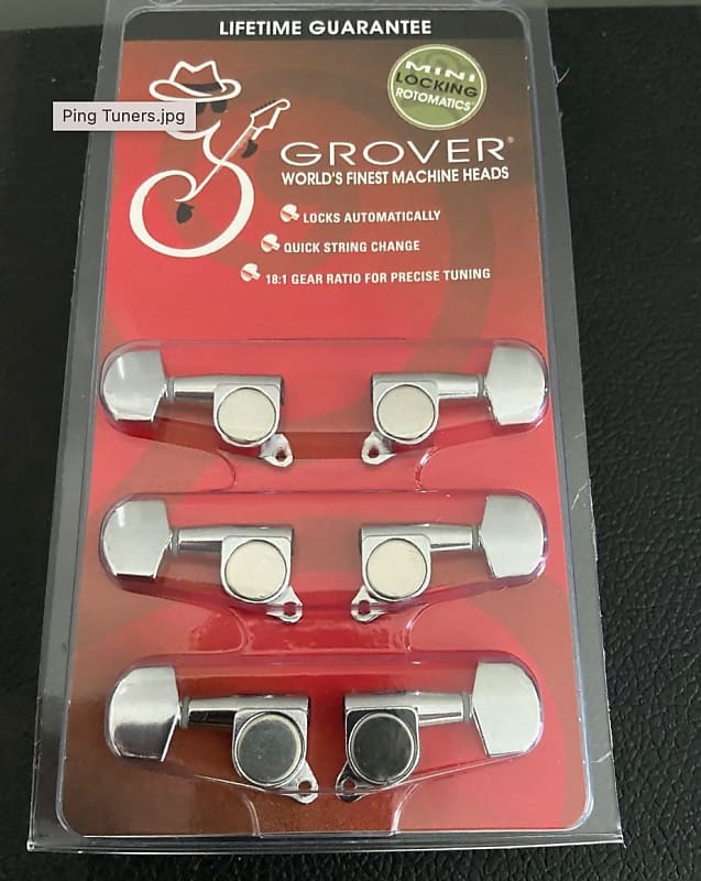 Ping 3x3 Tuners (Grover Mini Rotomatic) | Reverb
