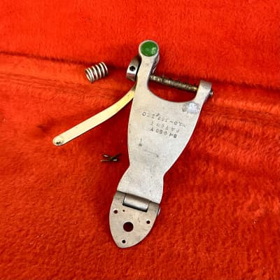Guild Bigsby B6 vibrato tailpiece c 1960 - Aluminum original | Reverb