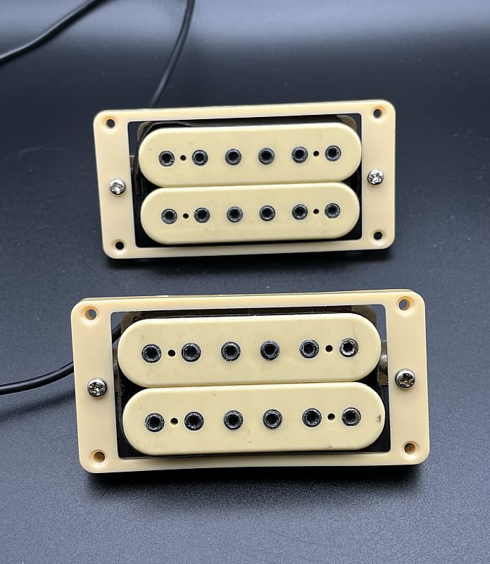 Ibanez Maxon V1 Humbucker Pickup Set - late 1970s - early 80s | Reverb