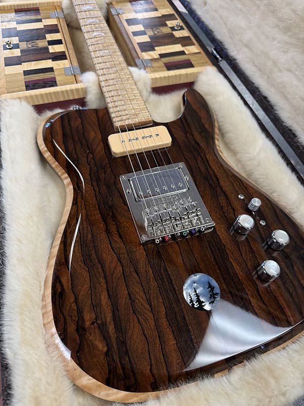 NewMusic Guitars NM Thru-Caster 2010s - Natural | Reverb